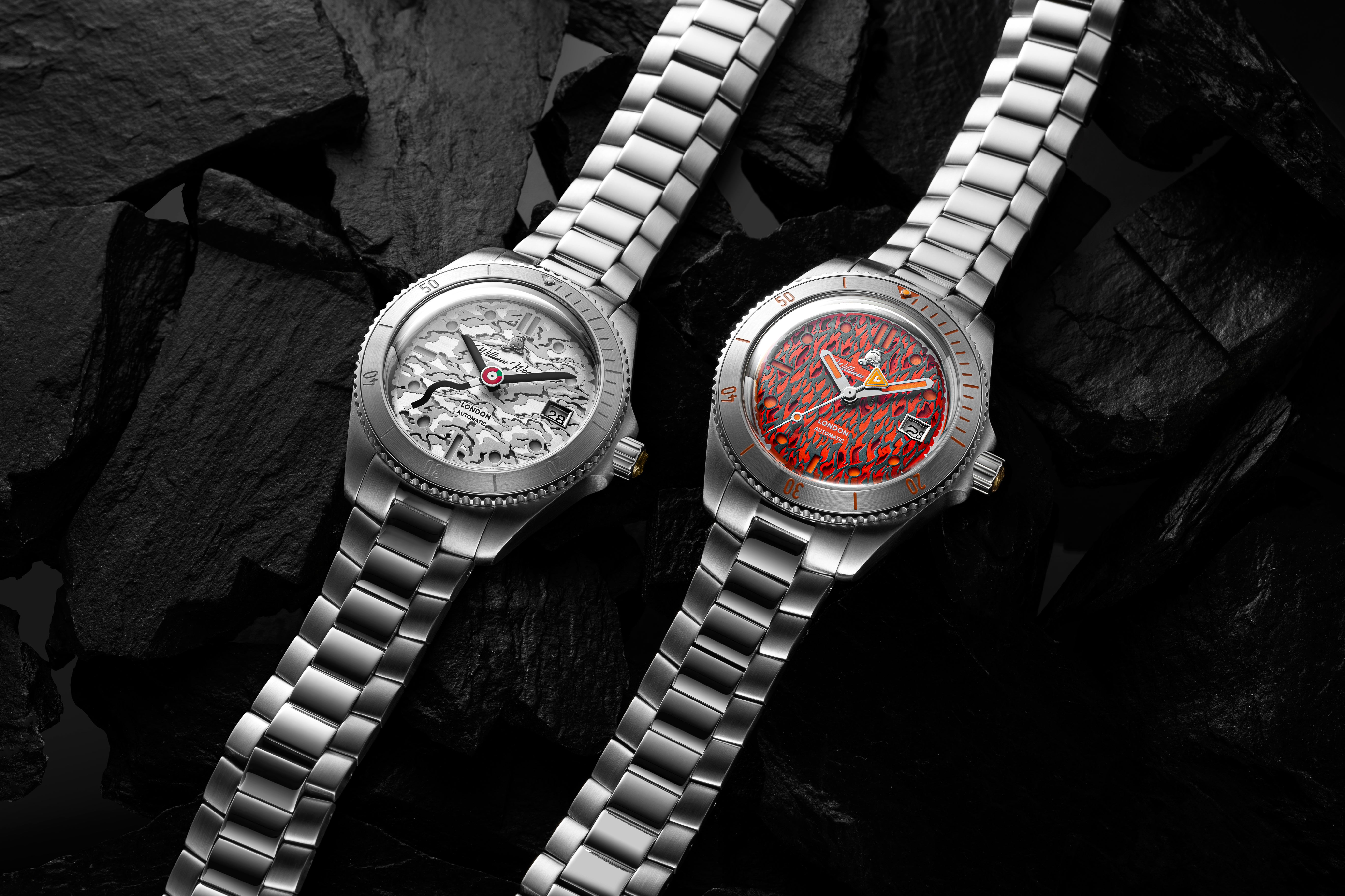 William Wood Watches: Fire Extinguisher Collection