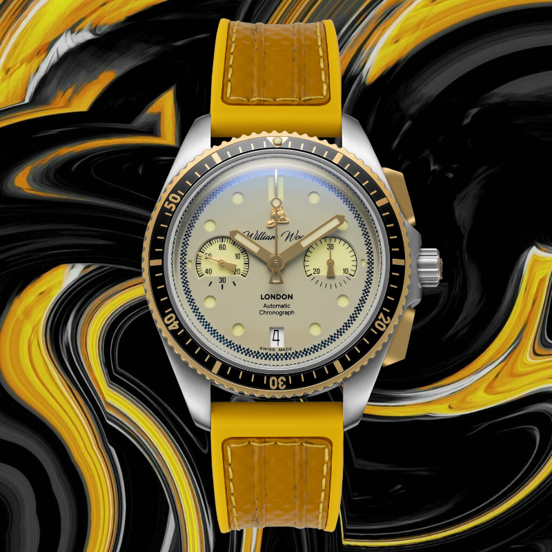 William Wood Watches: Fire Hose Watch Straps