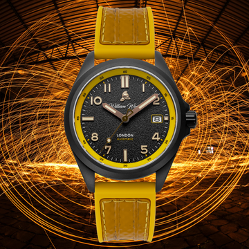 William Wood Watches: Fire Hose Watch Straps